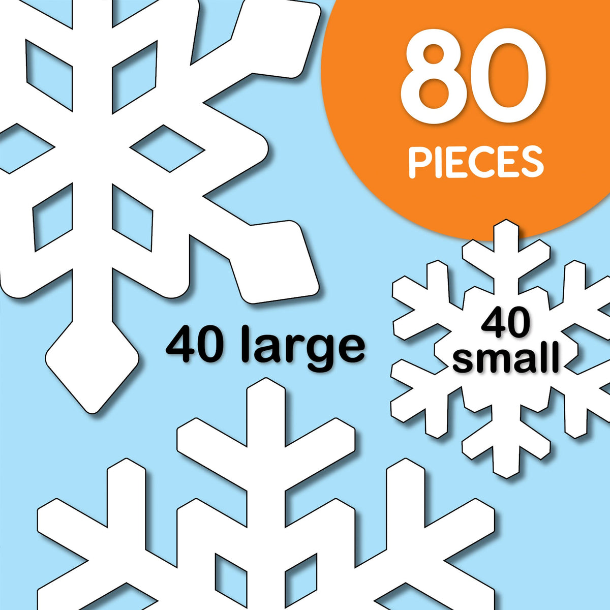 Snowflake Paper Cutouts with IDEA Guide – FreshCut Crafts