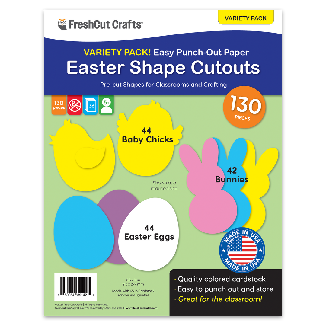 Easter Shape Cutouts – FreshCut Crafts