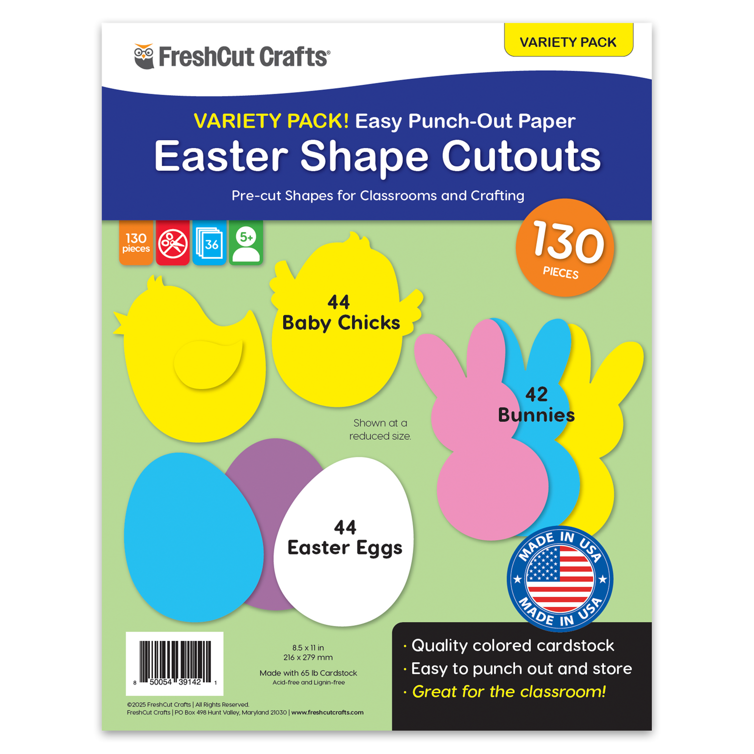 Easter Shape Cutouts – FreshCut Crafts