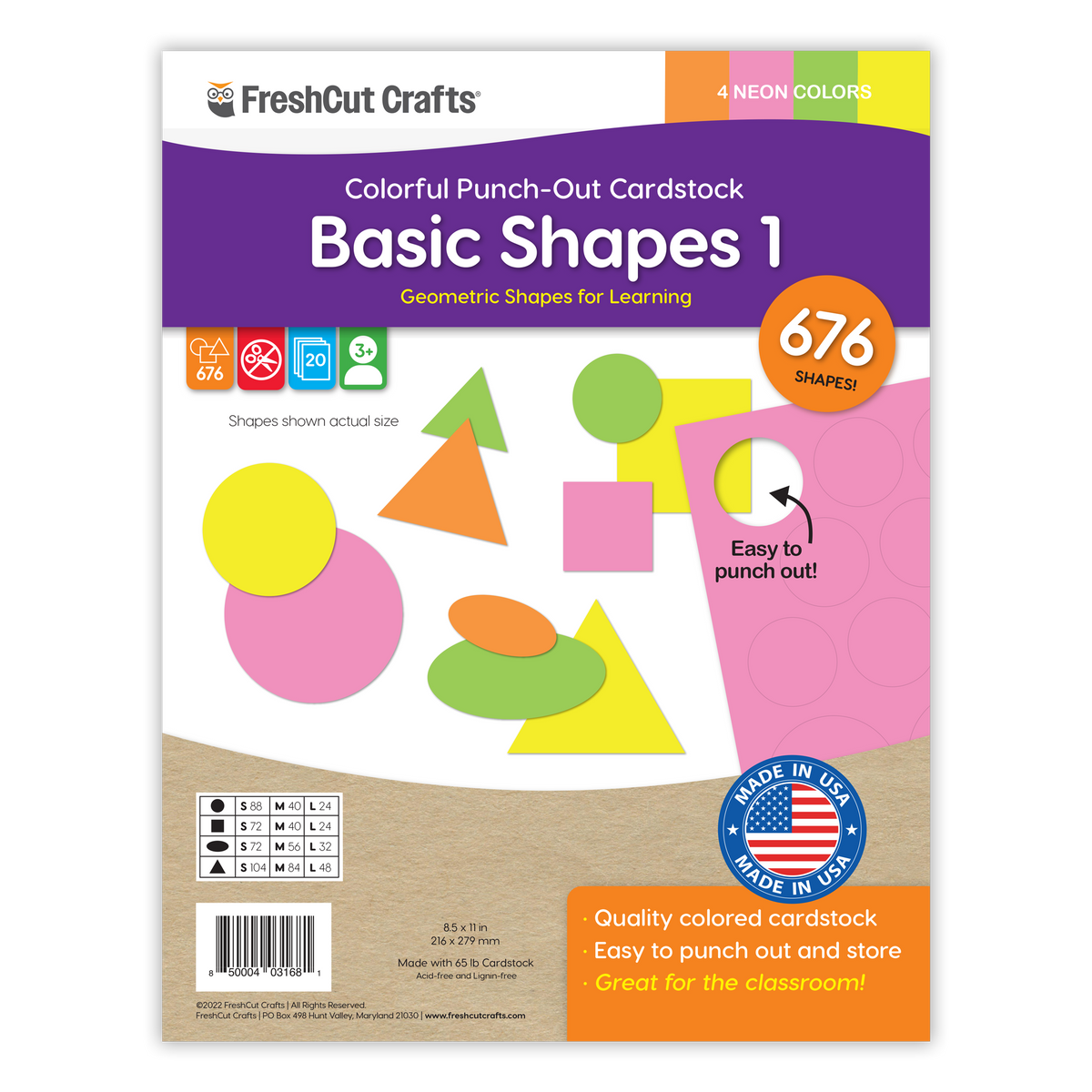 Basic Shapes 1 – FreshCut Crafts