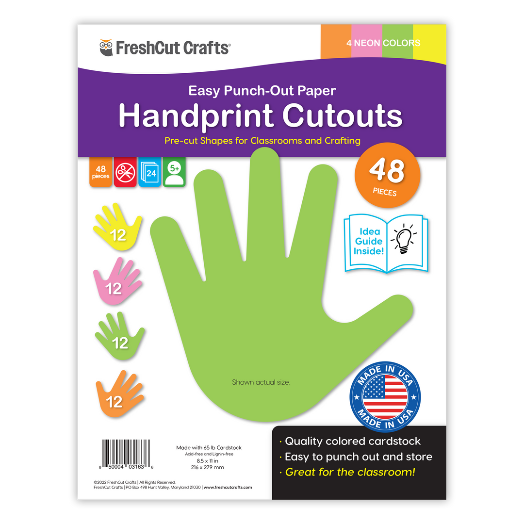 Handprint Cutouts – FreshCut Crafts
