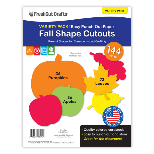 Fall Shape Cutouts – FreshCut Crafts